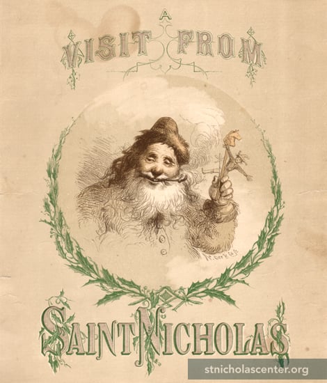 Who Wrote "A Visit From St. Nicholas"? ::: St. Nicholas Center